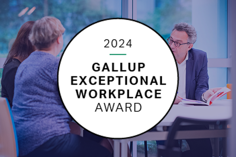 Servier is awarded the 2024 Gallup Exceptional Workplace Award